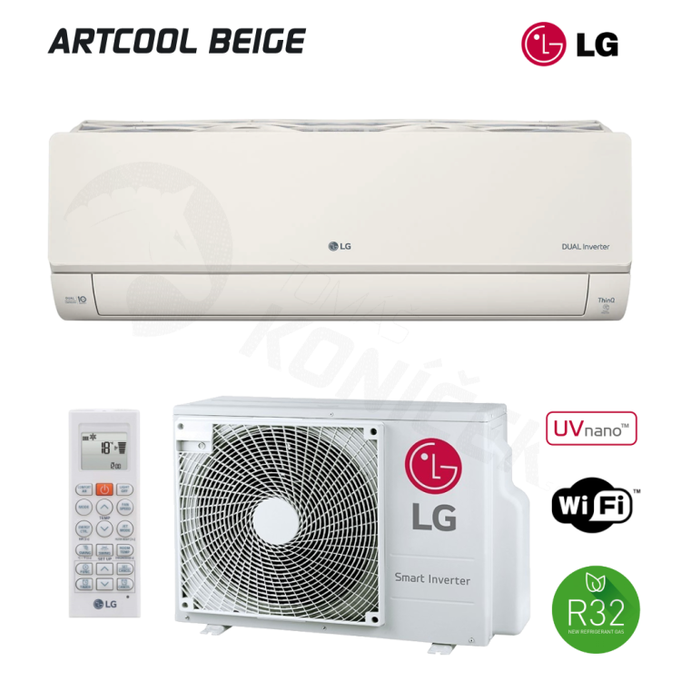 LG ARTCOOL BEIGE AC18BK WiFi