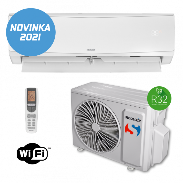 SINCLAIR KEYON SIK-09BIK + SOH-09BIK WiFi R32 novinka 2021